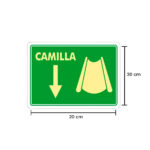 Señalamiento De Camilla De Emergencia - Equipos De Seguridad